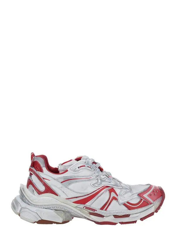 Balenciaga Runner 2 Sneakers With Embossed Logo - Multicolor