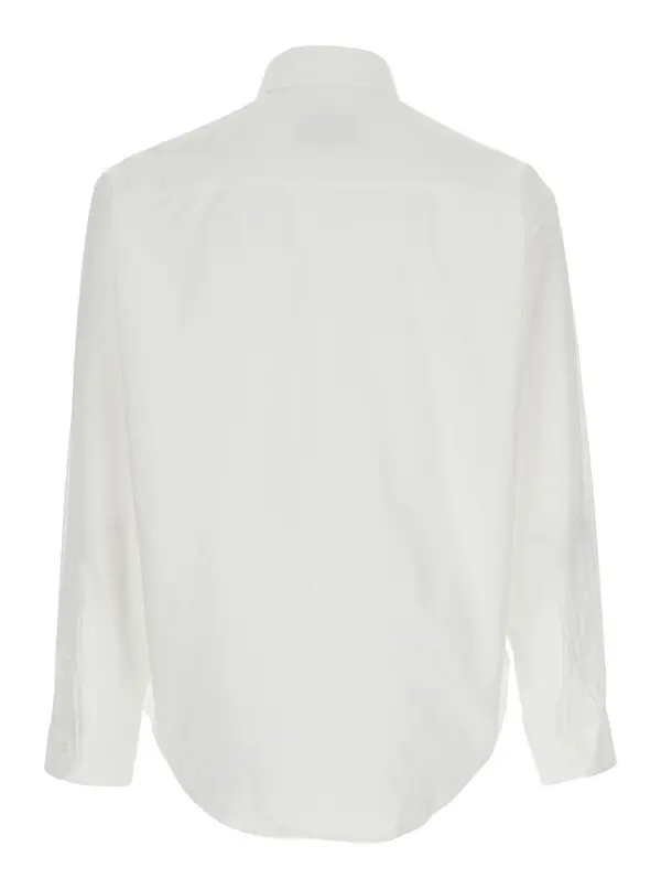 AMI Paris Shirt With Logo On The Front In Cotton