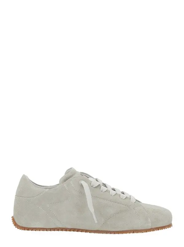 Axel Arigato Suede Low Top Sneakers With Logo Detail - Multicolor