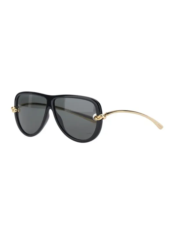 Bottega Veneta Injected Aviator Sunglasses