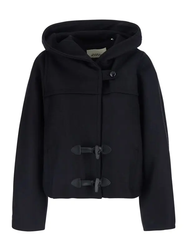 Isabel Marant Étoile Hooded Duffle Jacket - Multicolor