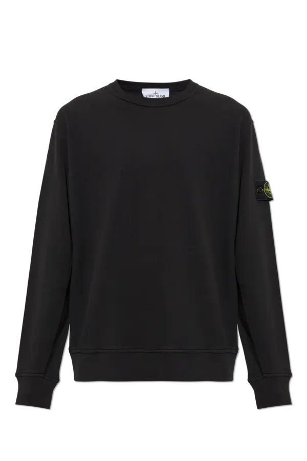 Stone Island Sweatshirt With Logo Patch