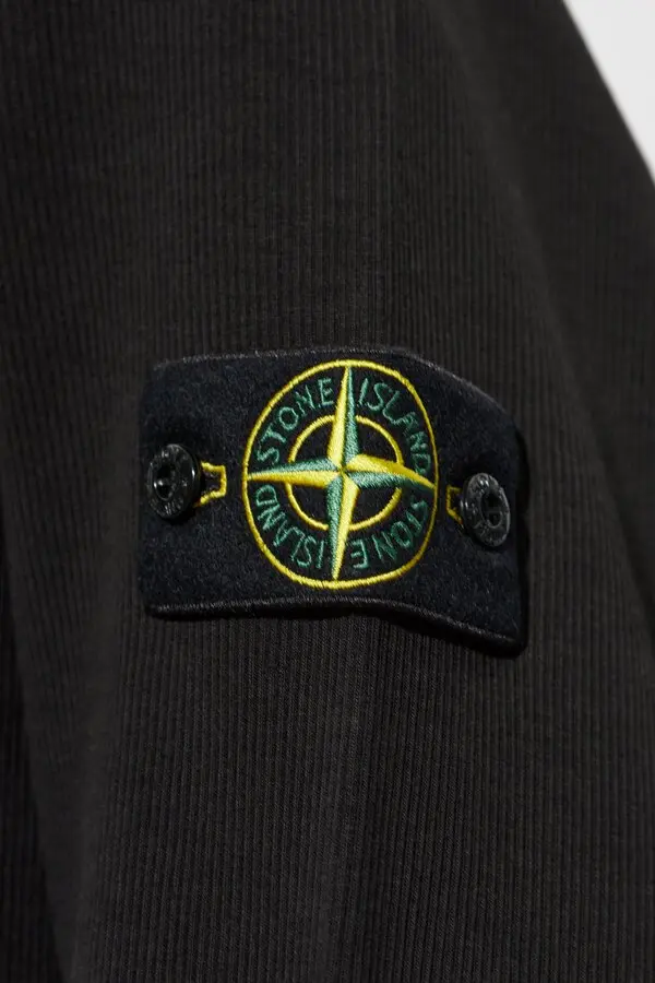 Stone Island Sweatshirt With Logo Patch