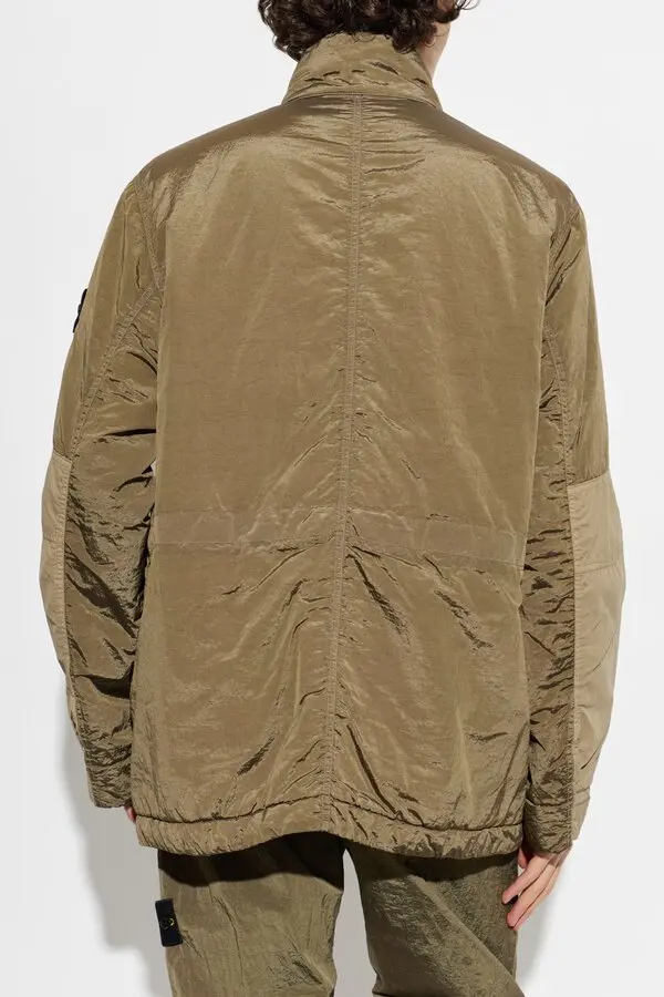 Stone Island Insulated Jacket With Patch