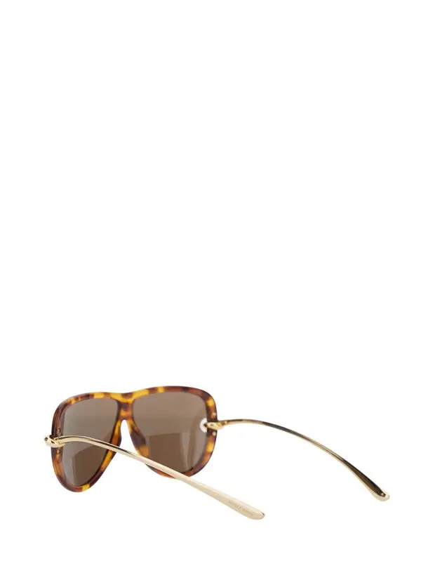 Bottega Veneta Injected Aviator Sunglasses