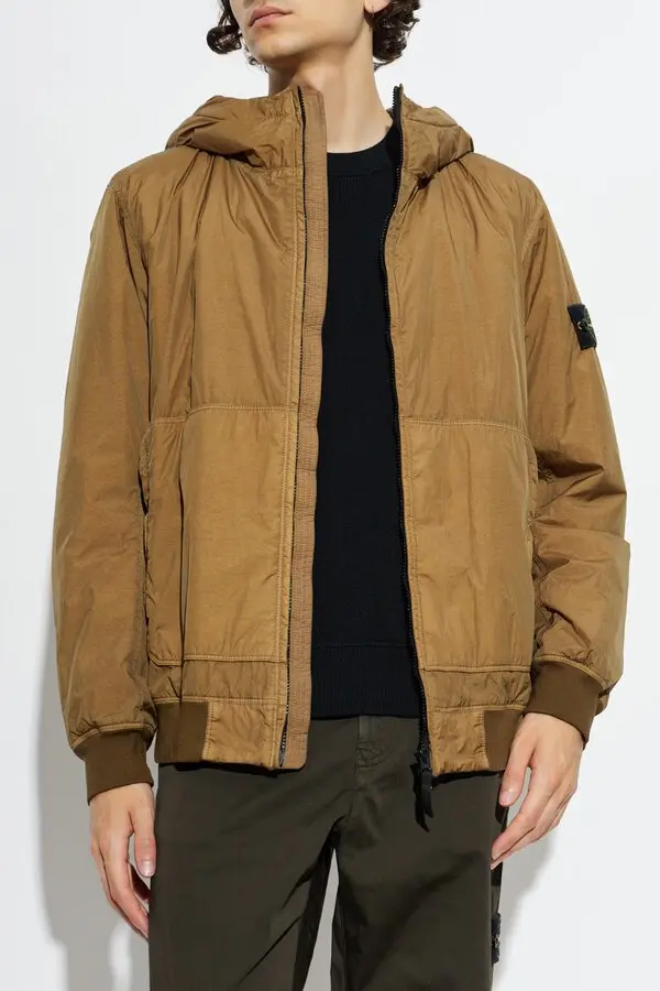Stone Island Insulated Jacket With Patch