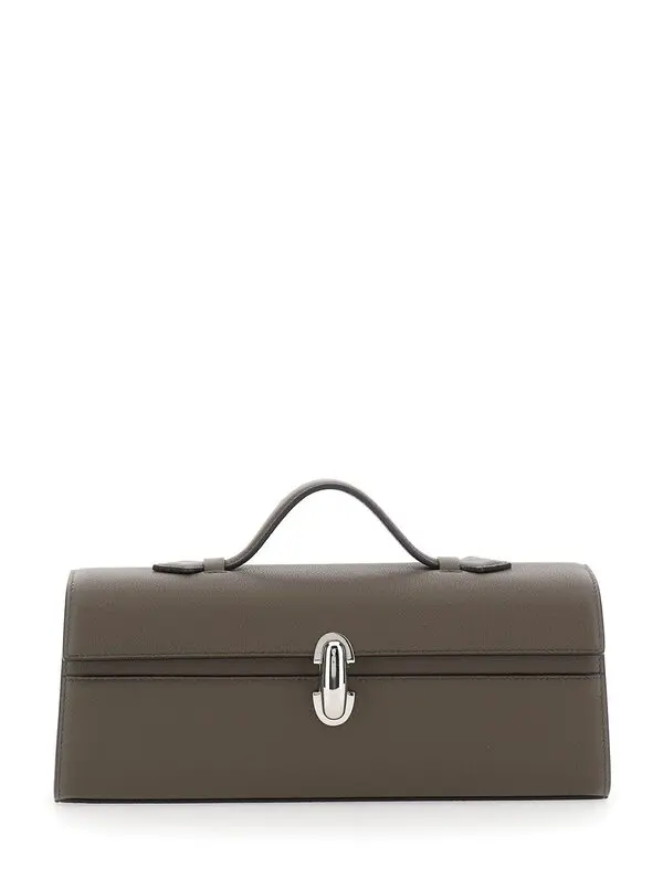 Savette Symmetry Slim Handbag In Leather - Multicolor