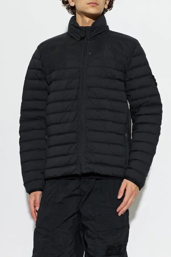 Stone Island Puffer Jacket With Logo