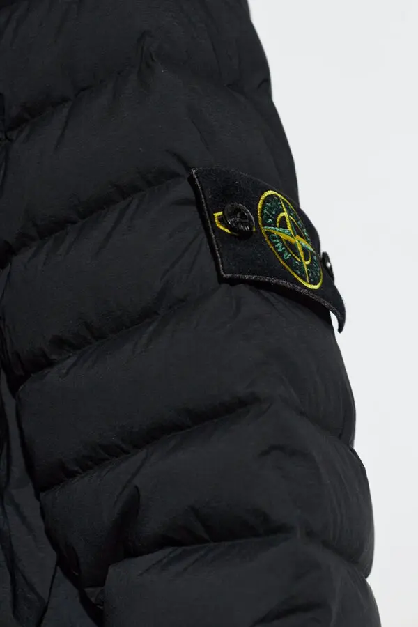 Stone Island Puffer Jacket With Logo