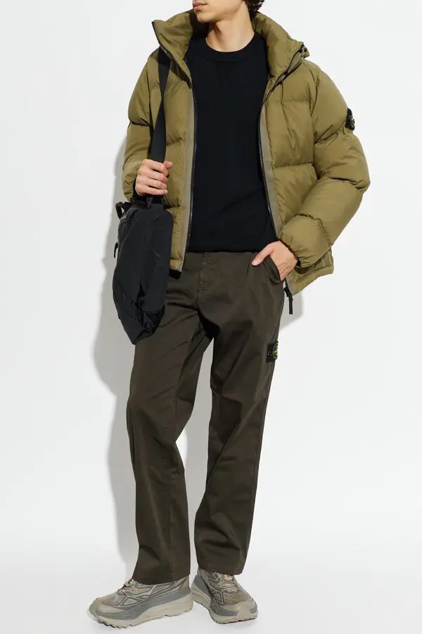Stone Island Puffer Jacket With Hood