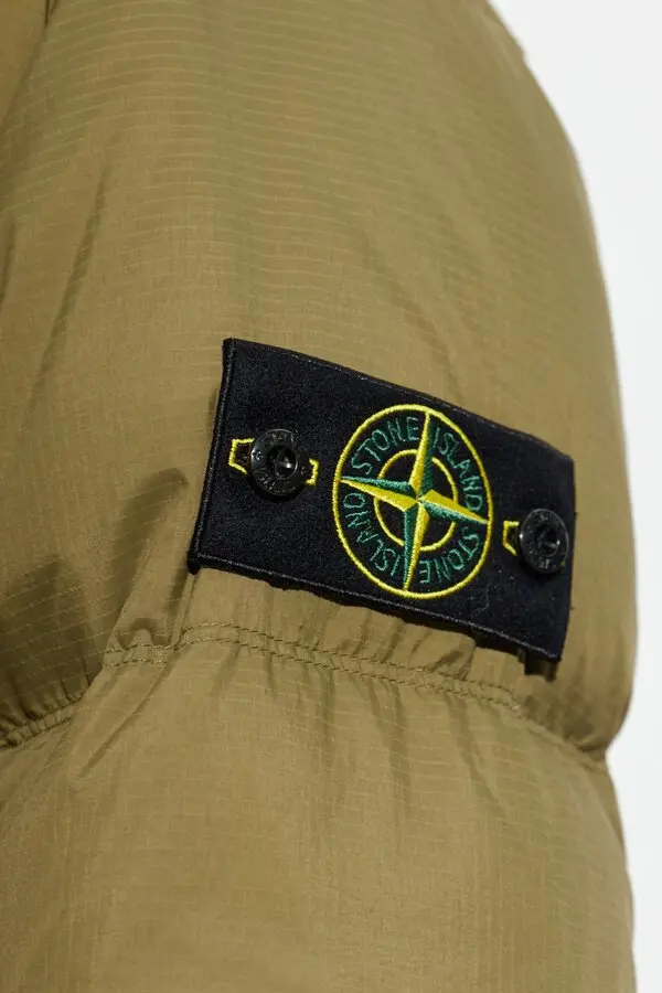 Stone Island Puffer Jacket With Hood