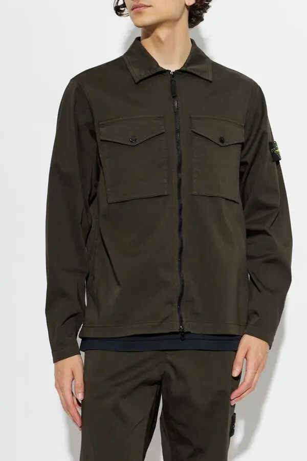 Stone Island Shirt With Logo