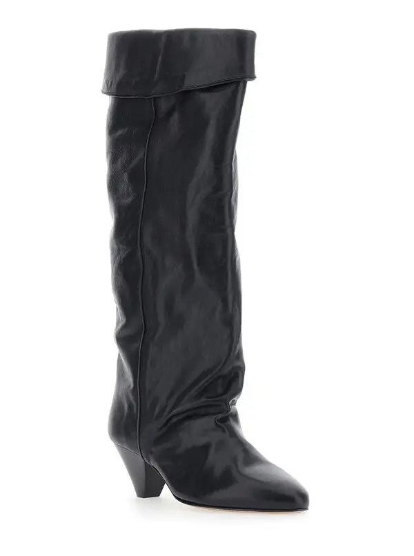 Isabel Marant Étoile Elita-gz Leather Boots - Multicolor