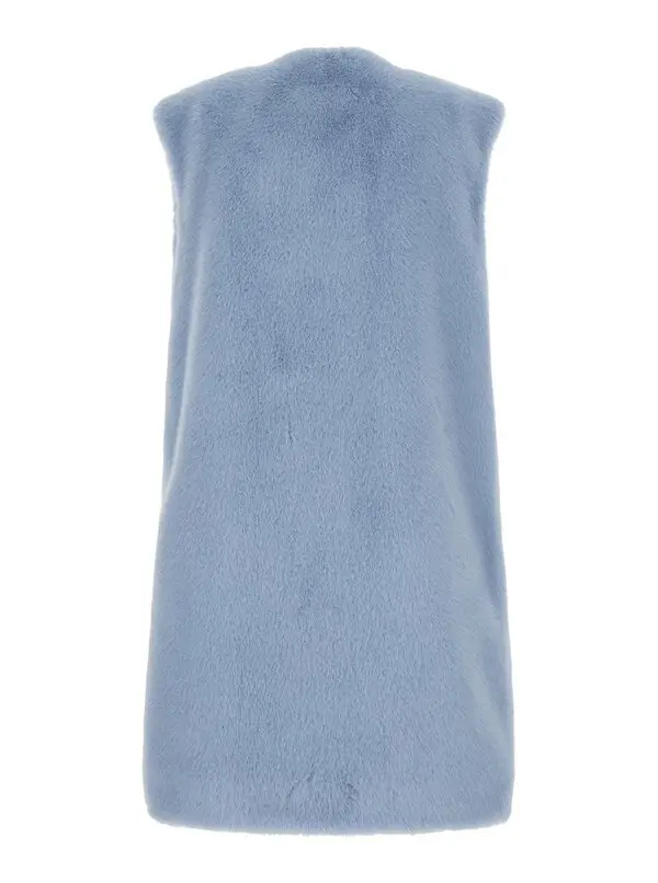 Herno Sleeveless Faux Fur Vest - Multicolor