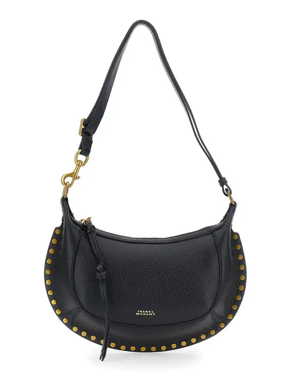 Isabel Marant Étoile Oskan Moon-gz Shoulder Bag - Black