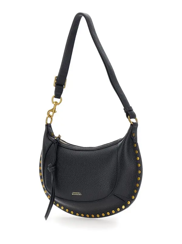 Isabel Marant Étoile Oskan Moon-gz Shoulder Bag - Black