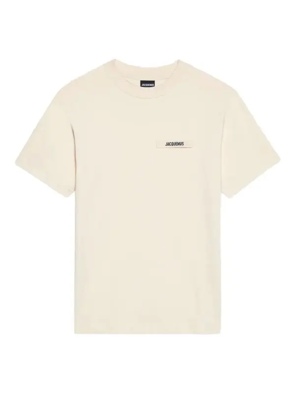 Jacquemus T-shirt With Logo Appliqu