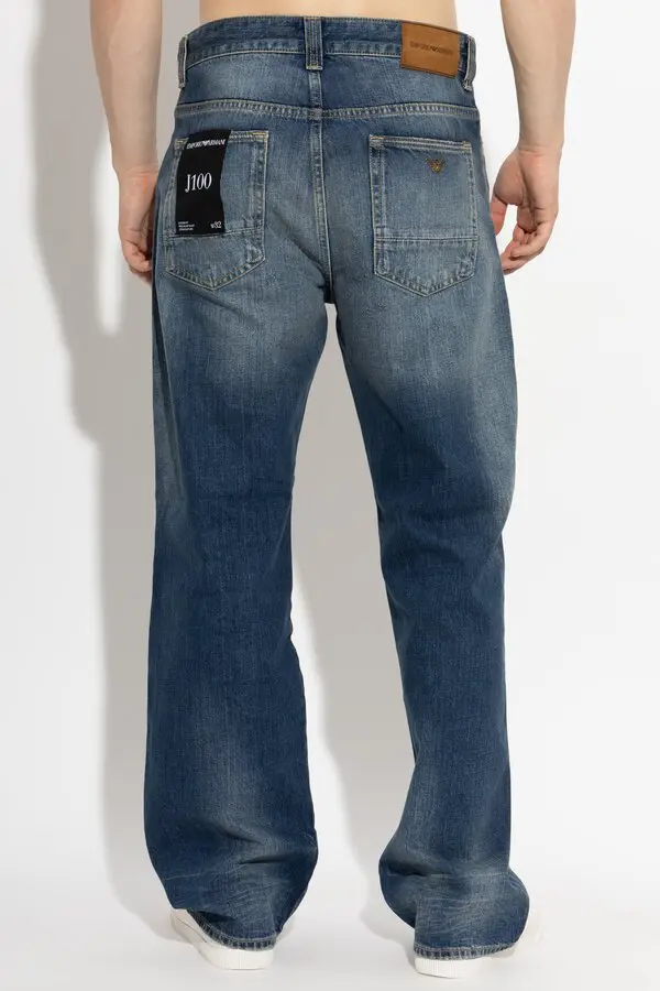 Emporio Armani Jeans With 'vintage' Effect