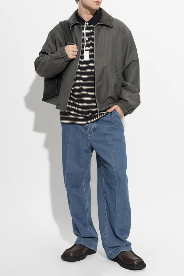Bottega Veneta Striped Polo