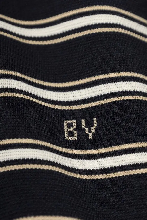 Bottega Veneta Striped Polo