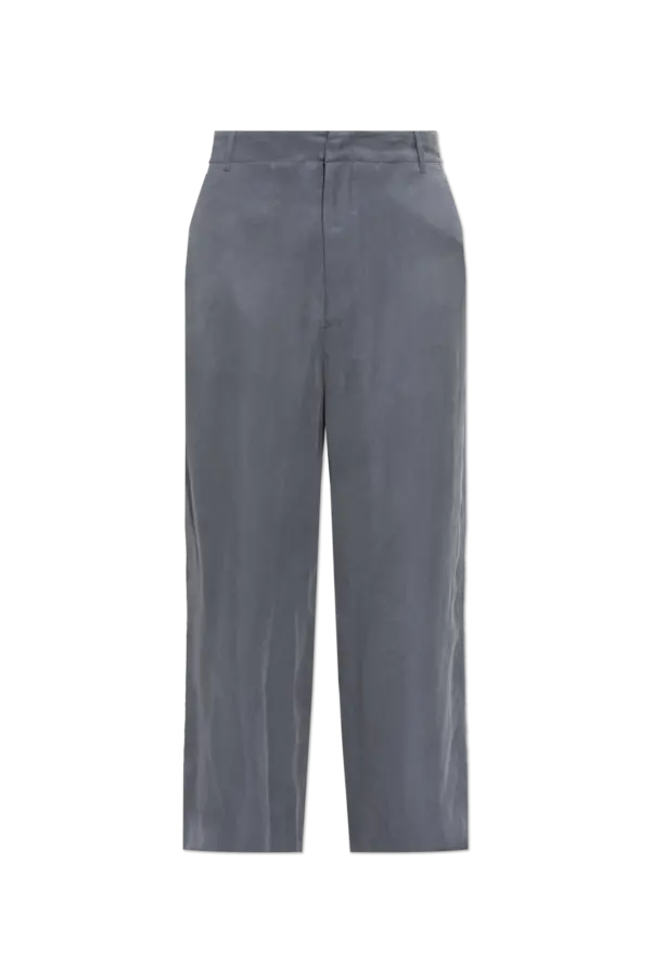 Giorgio Armani Wide-leg Pants - Grey