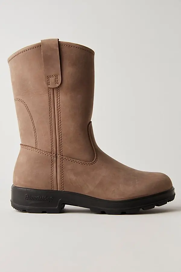 Blundstone Waxed Nubuck Leather Rigger Boots