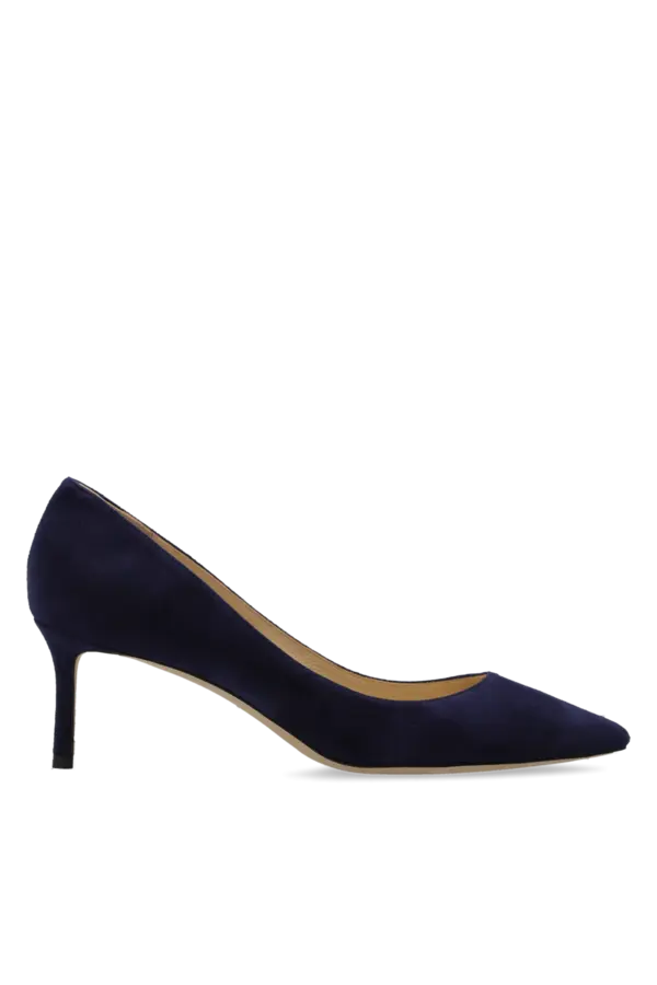 JIMMY CHOO Heeled Shoes ‘romy 60 - Navy Blue