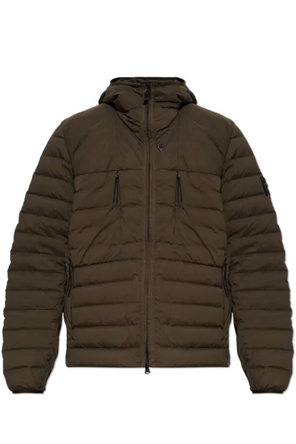 Stone Island Puffer Jacket With Hood