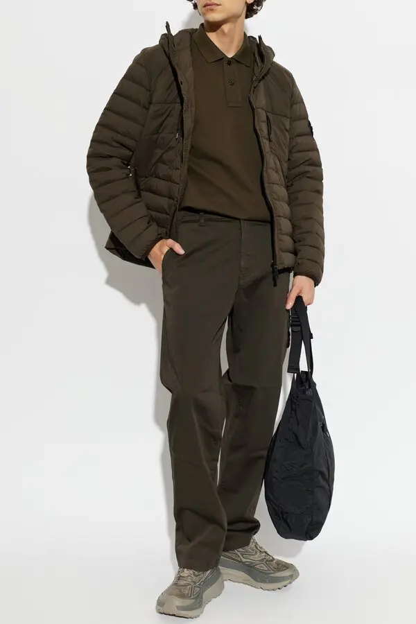 Stone Island Puffer Jacket With Hood