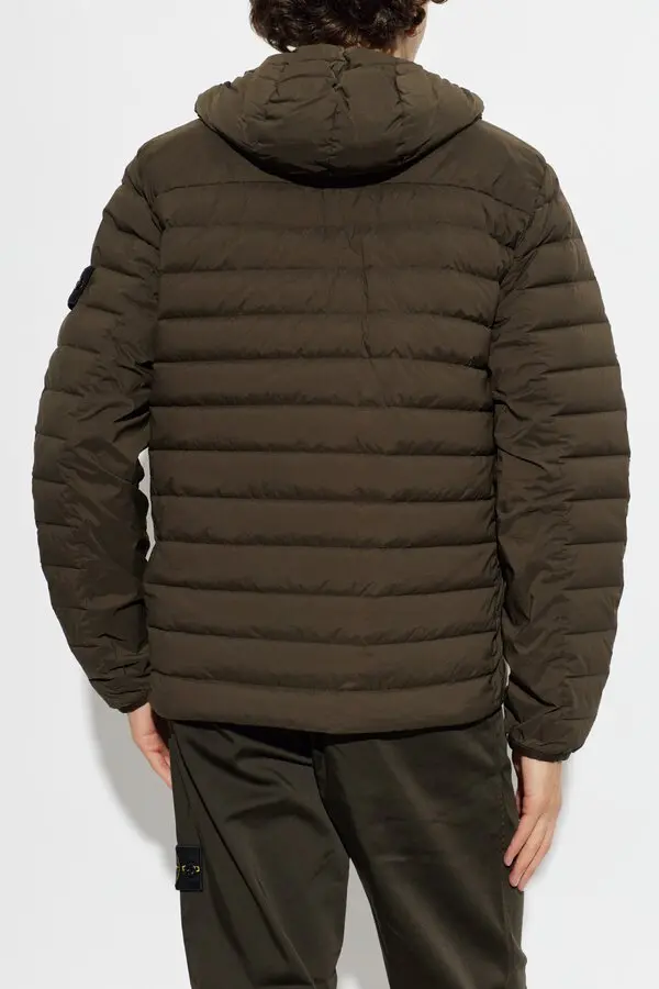 Stone Island Puffer Jacket With Hood