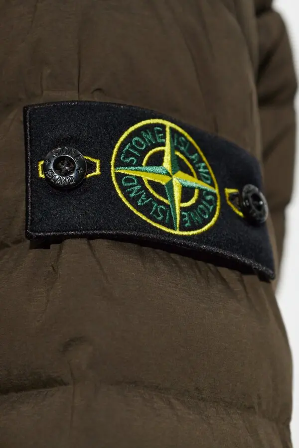 Stone Island Puffer Jacket With Hood