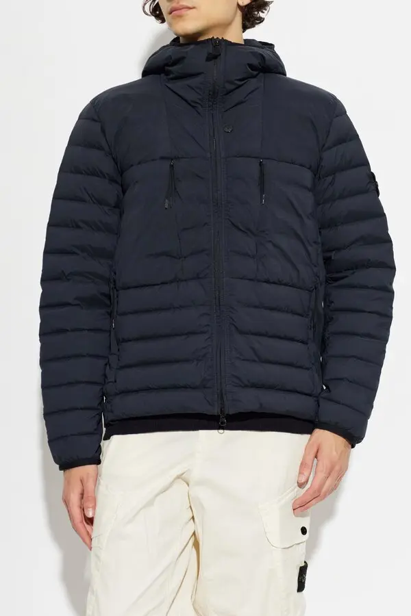 Stone Island Puffer Jacket With Hood
