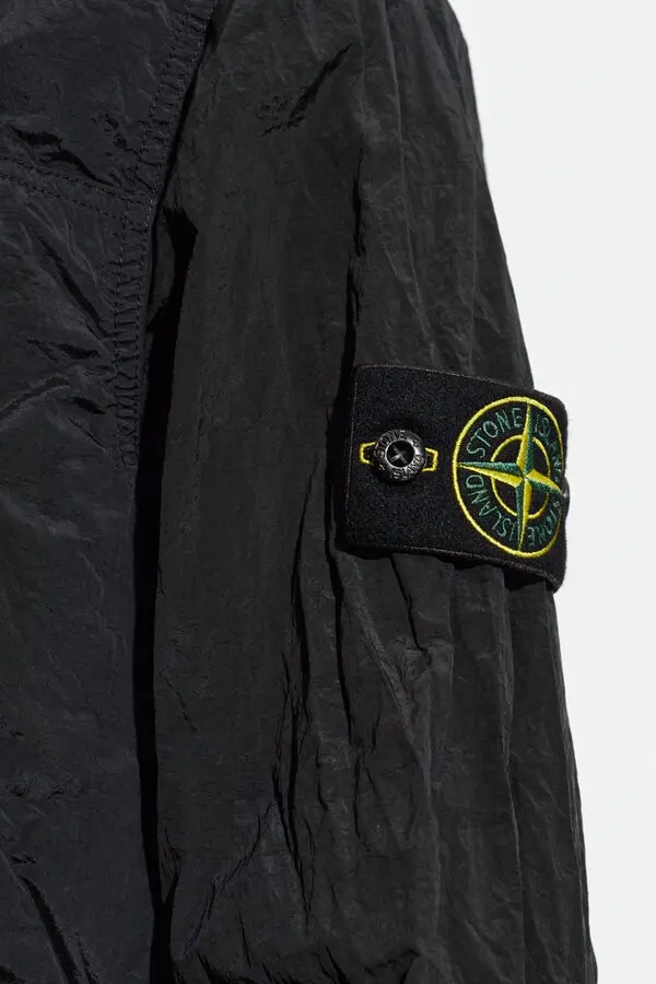 Stone Island Jacket With Logo Patch