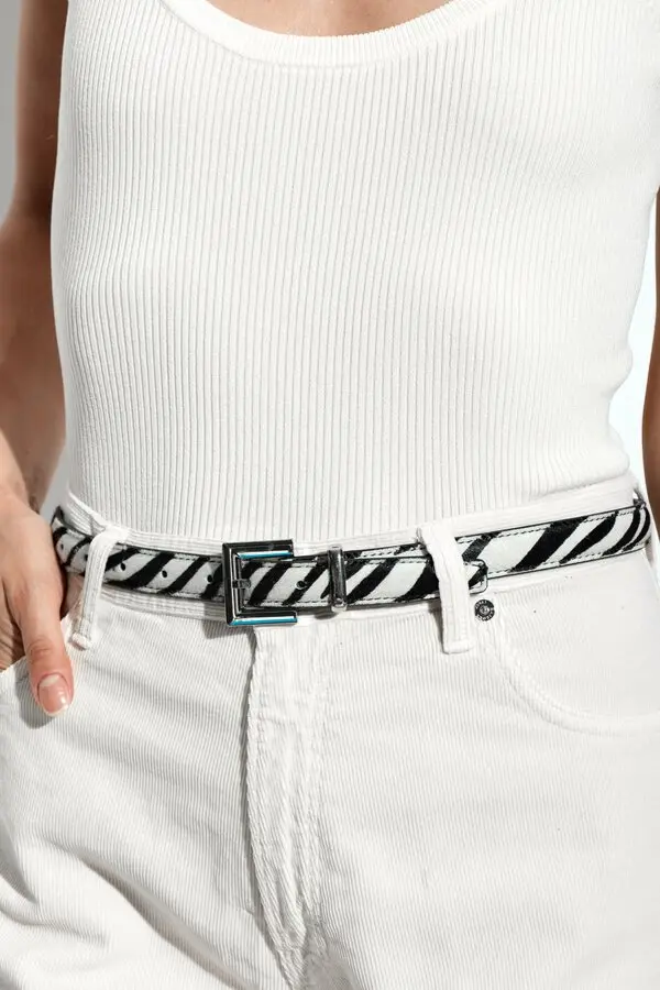 ANINE BING Nicola" Leather Belt