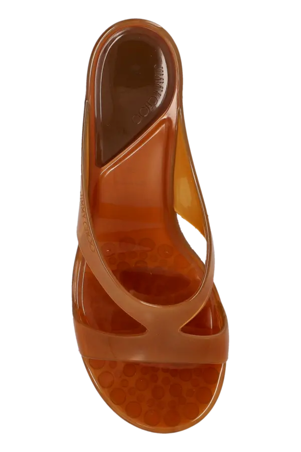 JIMMY CHOO Heeled Mules ‘jelly Drop 50