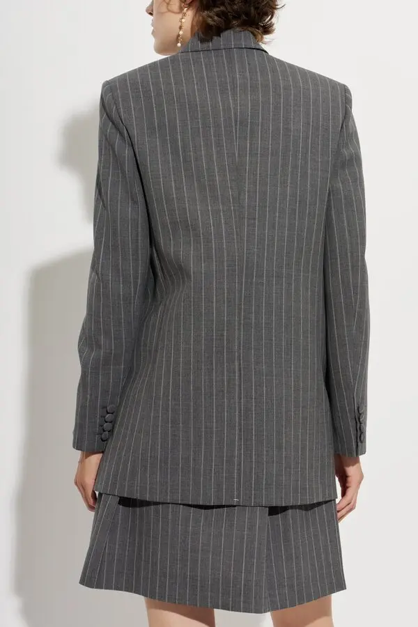 Valentino Garavani Double-breasted Pinstripe Blazer