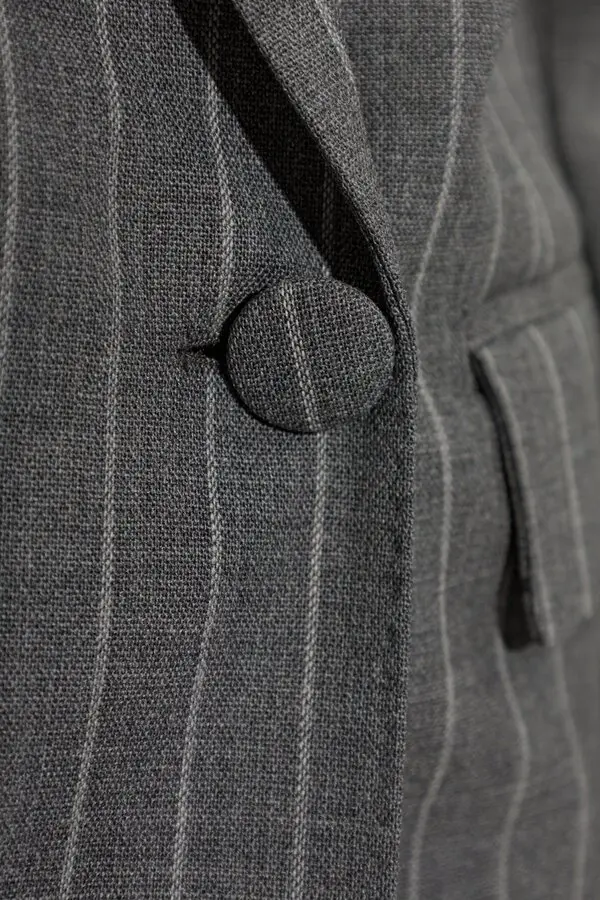 Valentino Garavani Double-breasted Pinstripe Blazer