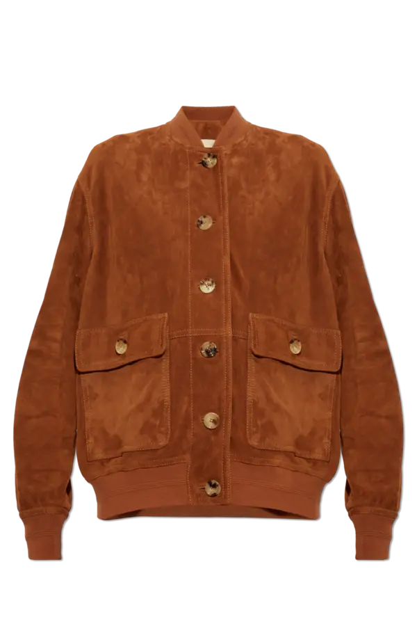 Valentino Garavani Suede Jacket - Brown