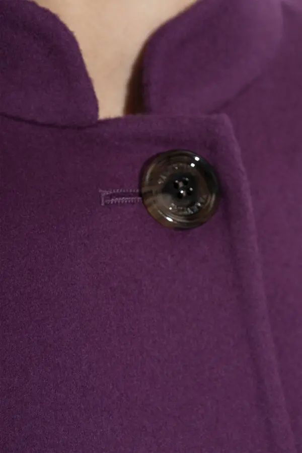 Valentino Garavani Coat With Fur Cuffs