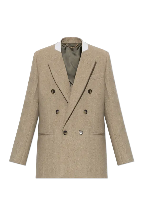 Victoria Beckham Double-breasted Blazer - Beige