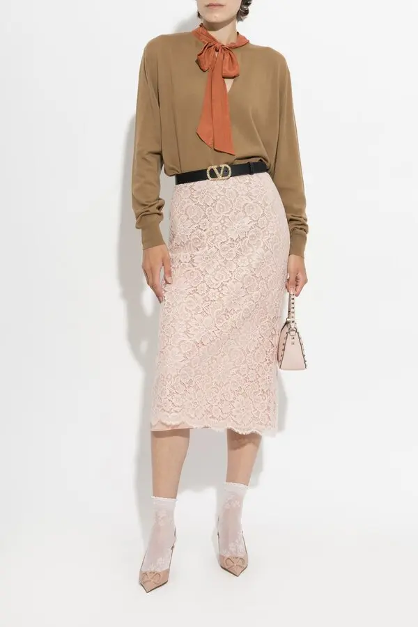 Valentino Garavani Lace Skirt