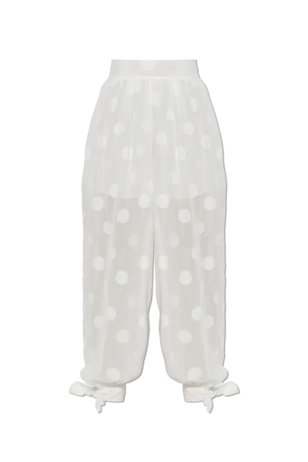 Zimmermann Cotton Polka Dot Pants