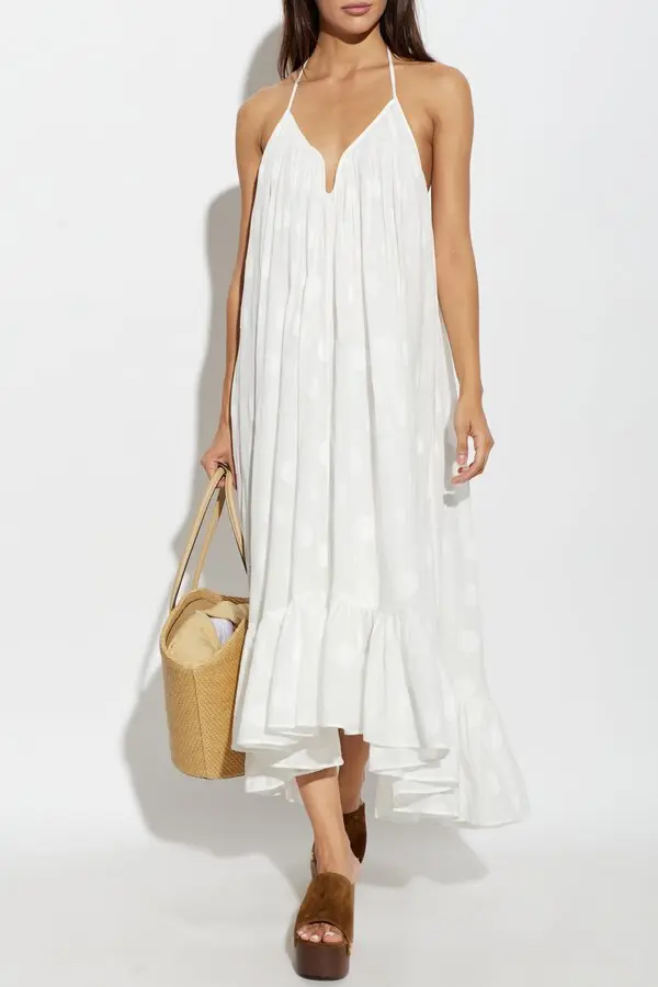Zimmermann Cotton Spaghetti Strap Dress