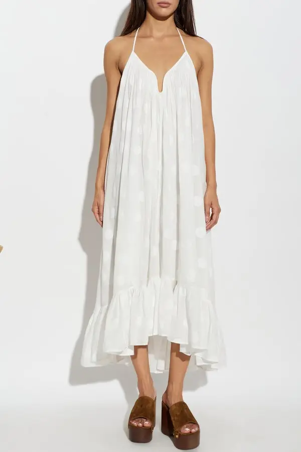 Zimmermann Cotton Spaghetti Strap Dress