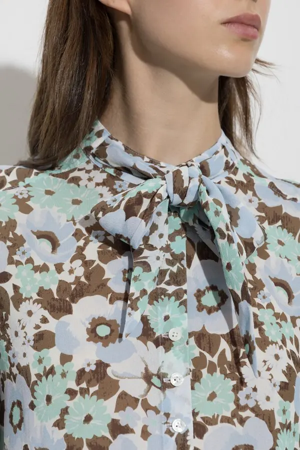 Tory Burch Shirt With Floral Motif