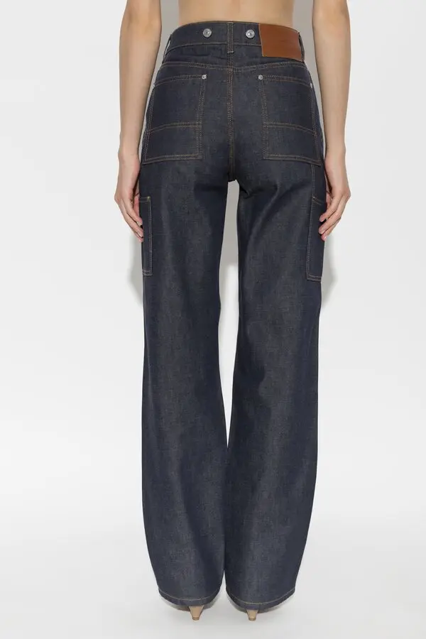 Victoria Beckham Jeans With Multiple Pockets