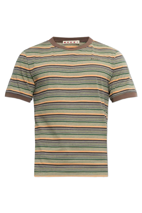 Marni Ribbed T-shirt - Multicolour