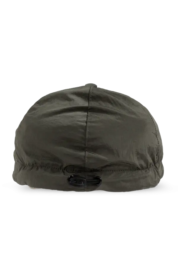 Stone Island Baseball Cap With Compass Emblem - Green