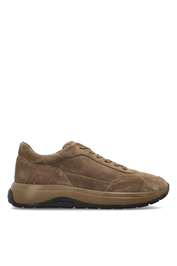 Hogan Suede Sports Shoes - Brown