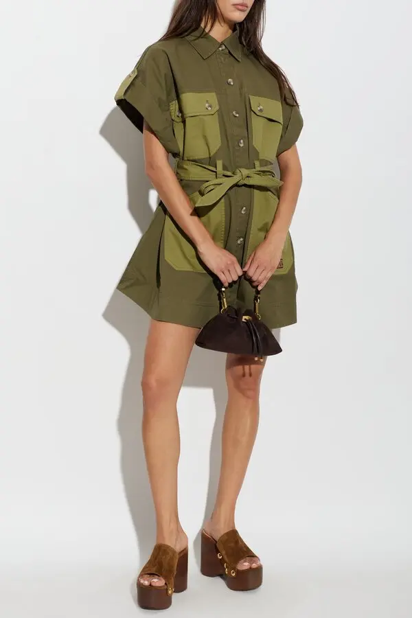 Zimmermann Cotton Jacket With Belt